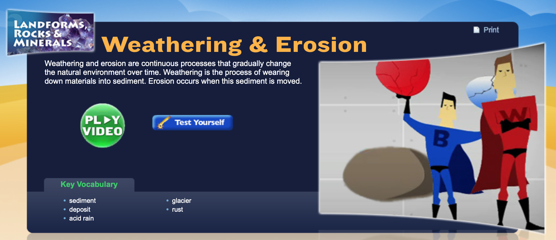 Study Jams: Weathering and Erosion – Anastasis Science Genius Hub