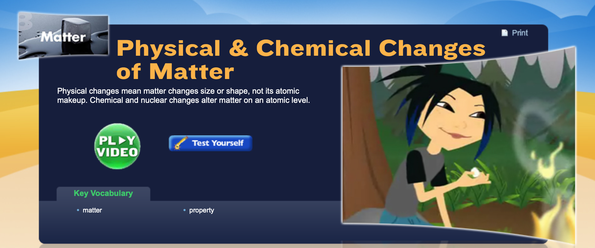 Study Jams: Physical and chemical changes of matter – Anastasis Science ...