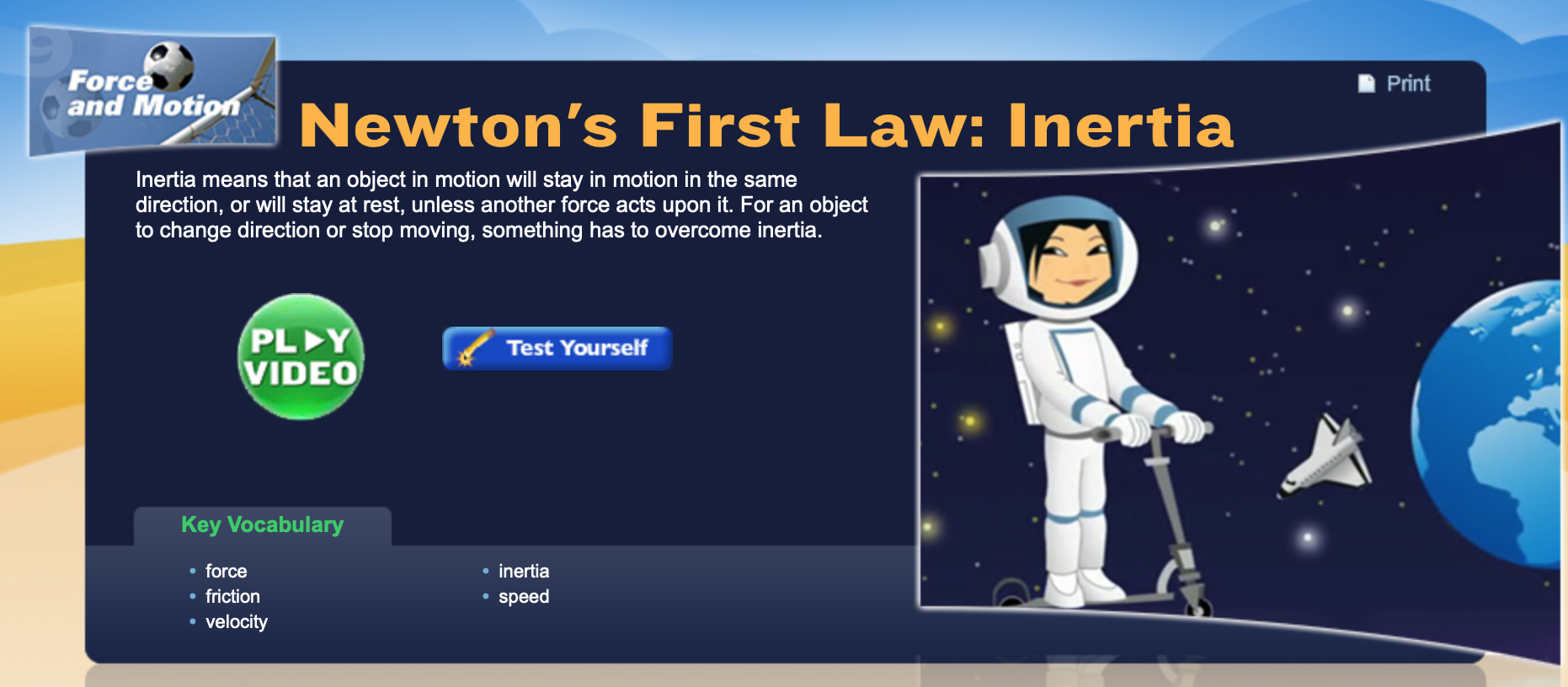 Study Jams: Newton’s First Law, Inertia – Anastasis Science Genius Hub
